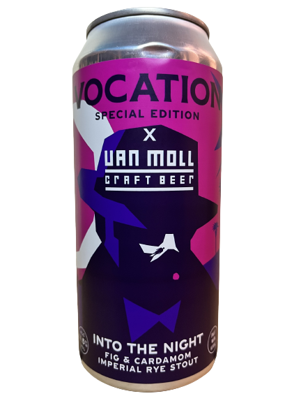 Vocation | Into The Night | Imperial Rye Stout | € 6,20 | Beer Dudes