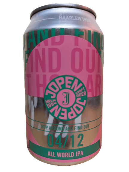 Jopen | Hop Around & Find Out | IPA | € 3,80 | Beer Dudes