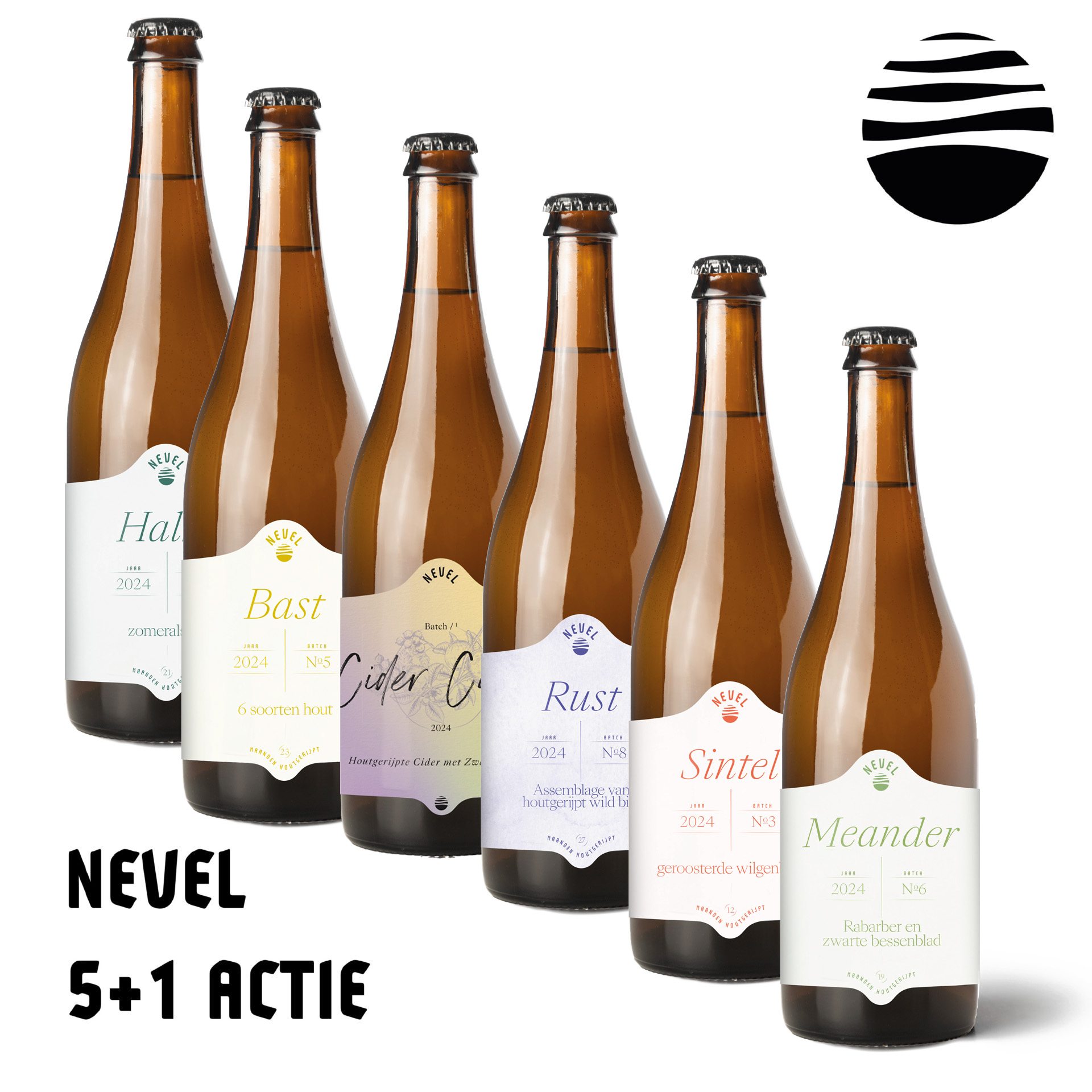 Nevel Wild Ales | Pakket Donkere Dagen 37,5cl 5+1 | € 41,25