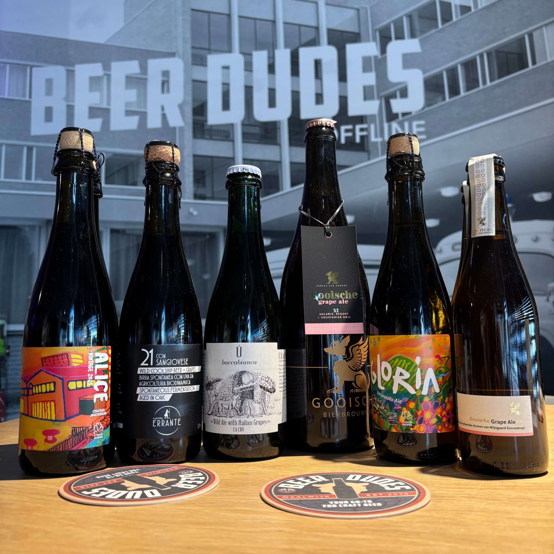Bierproeverij 'Bier of wijn?' | Proeverij | € 85,00 | Beer Dudes
